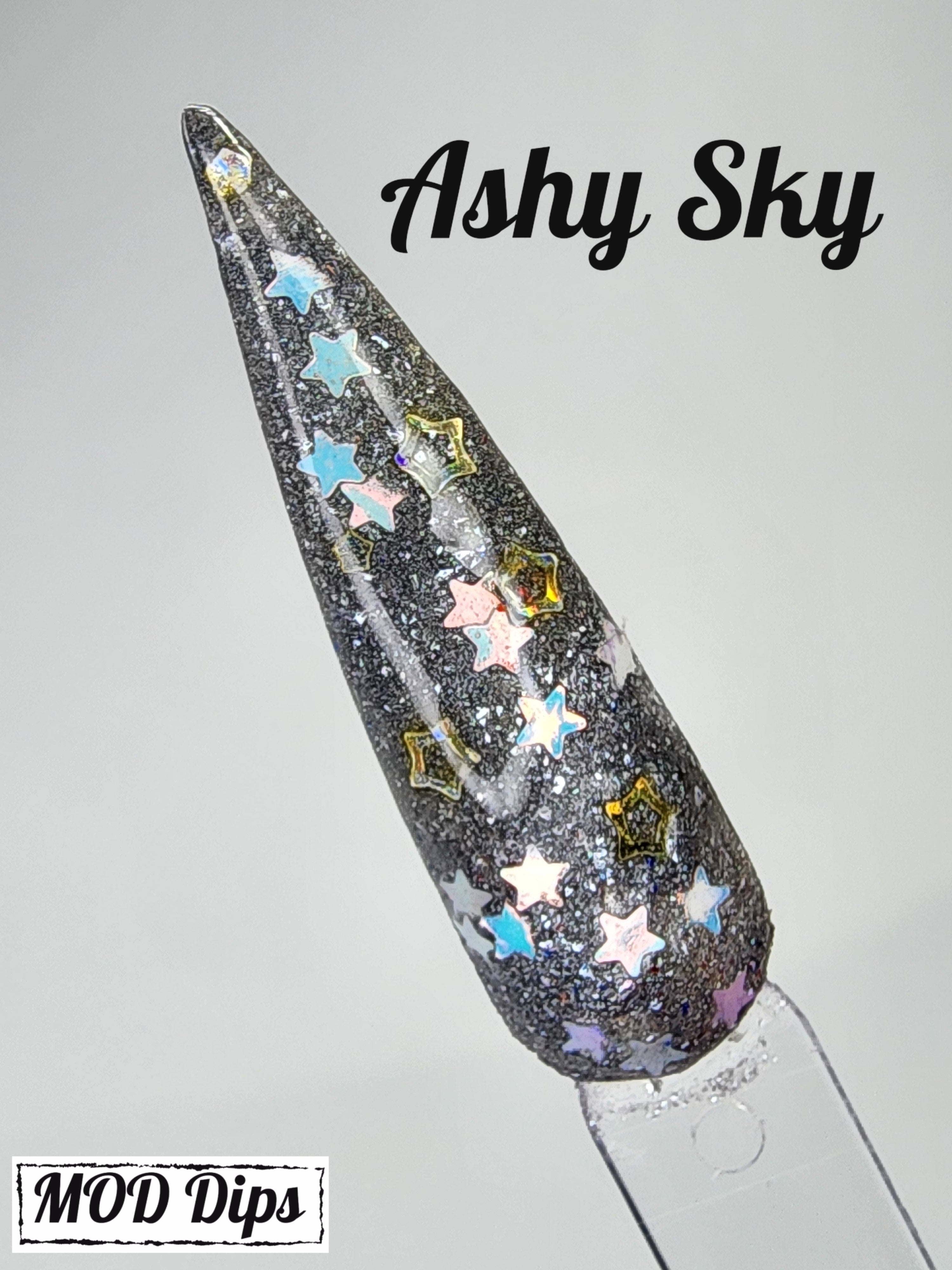 Ashy Sky – MOD Dips and Glitter Collection