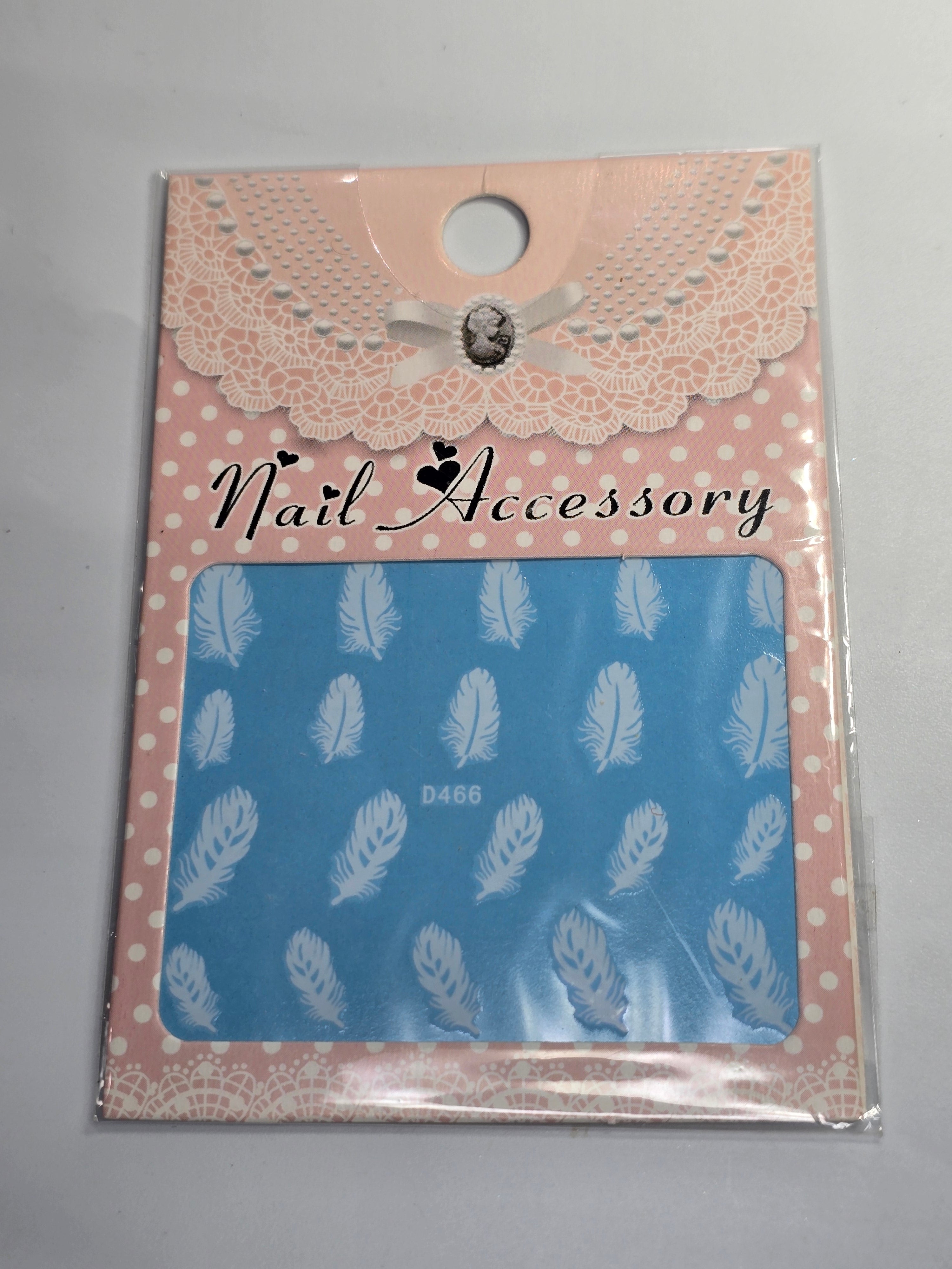 Feather Nail Decals – MOD Dips and Glitter Collection