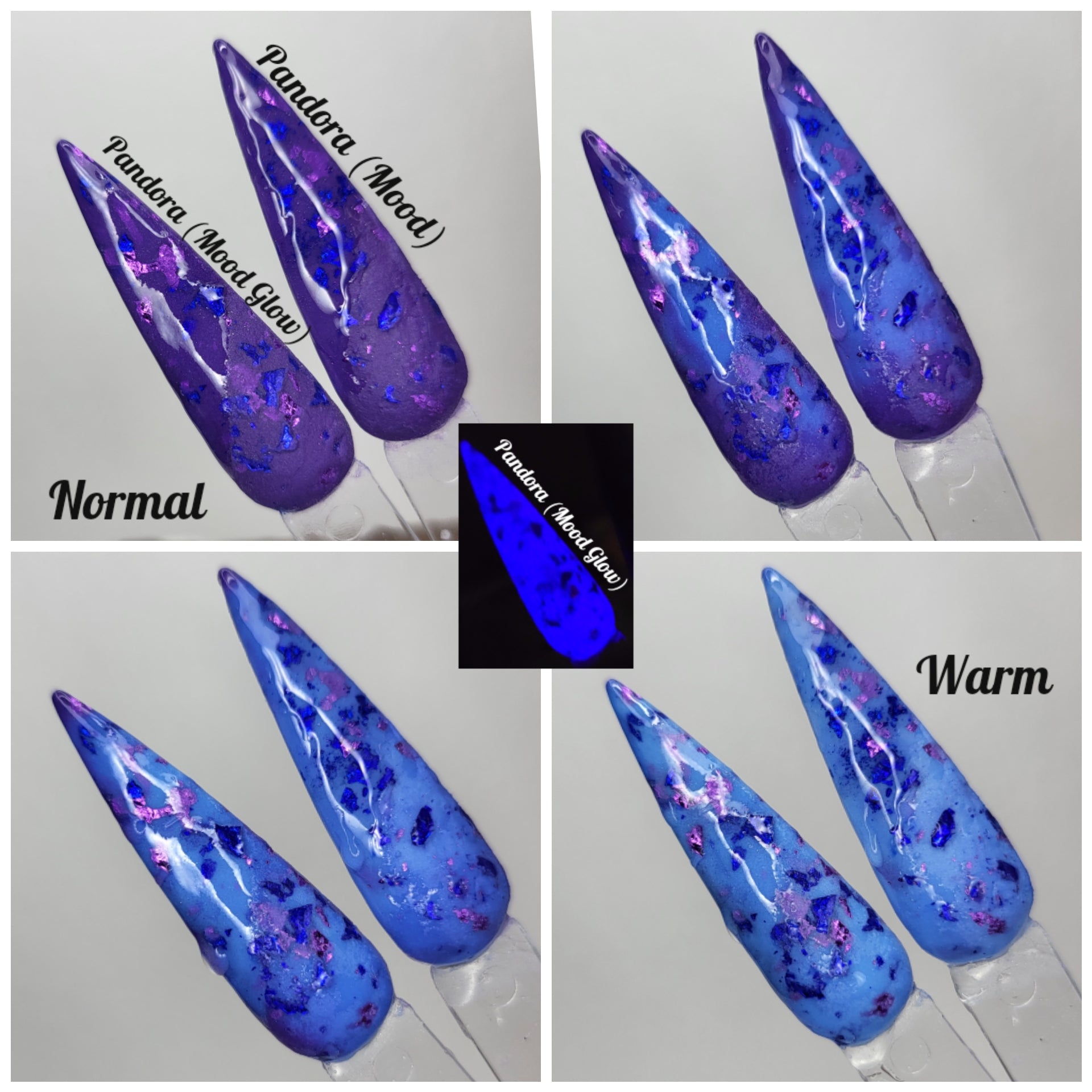 Pandora (Mood Glow) – MOD Dips and Glitter Collection