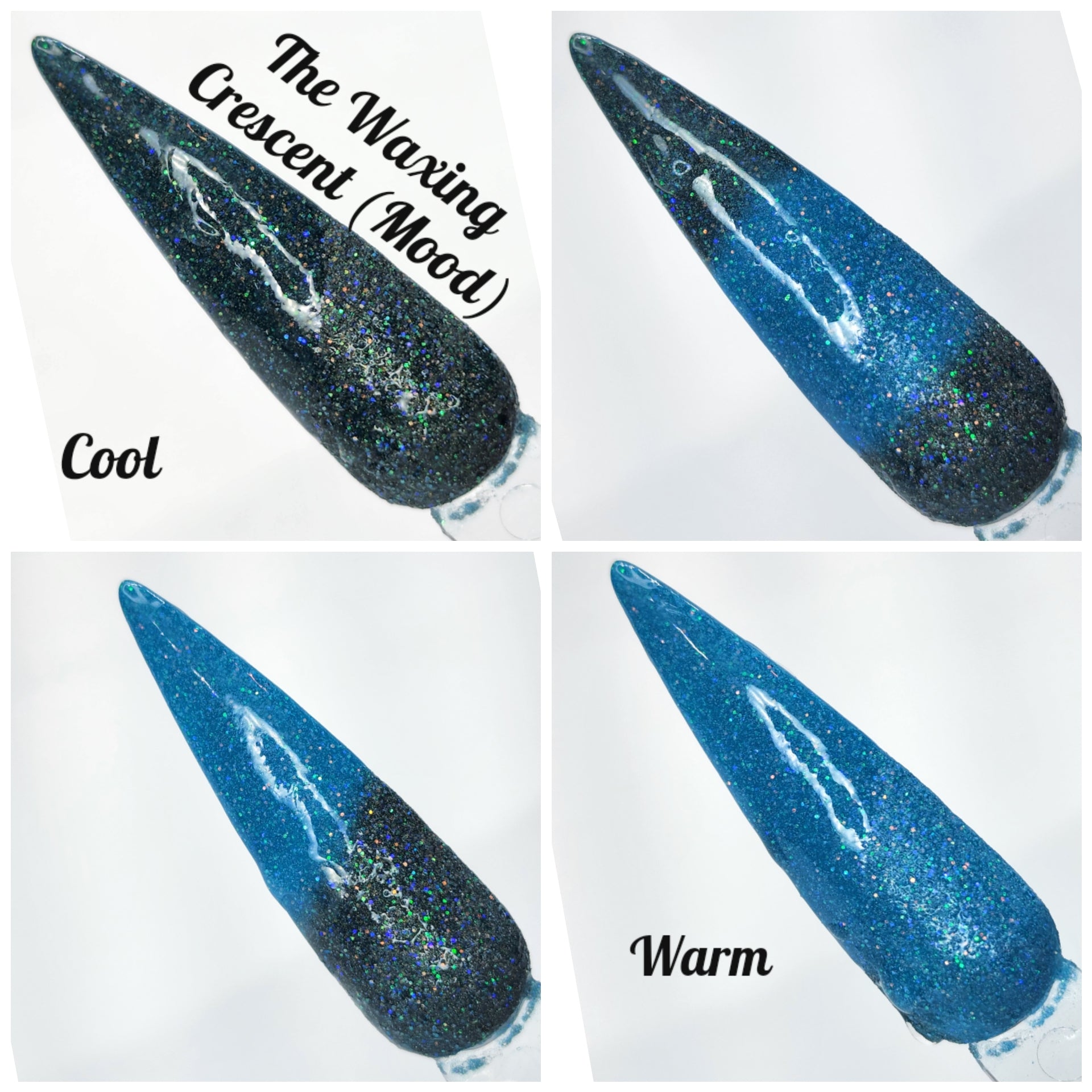 The Waxing Crescent (Mood) – MOD Dips and Glitter Collection