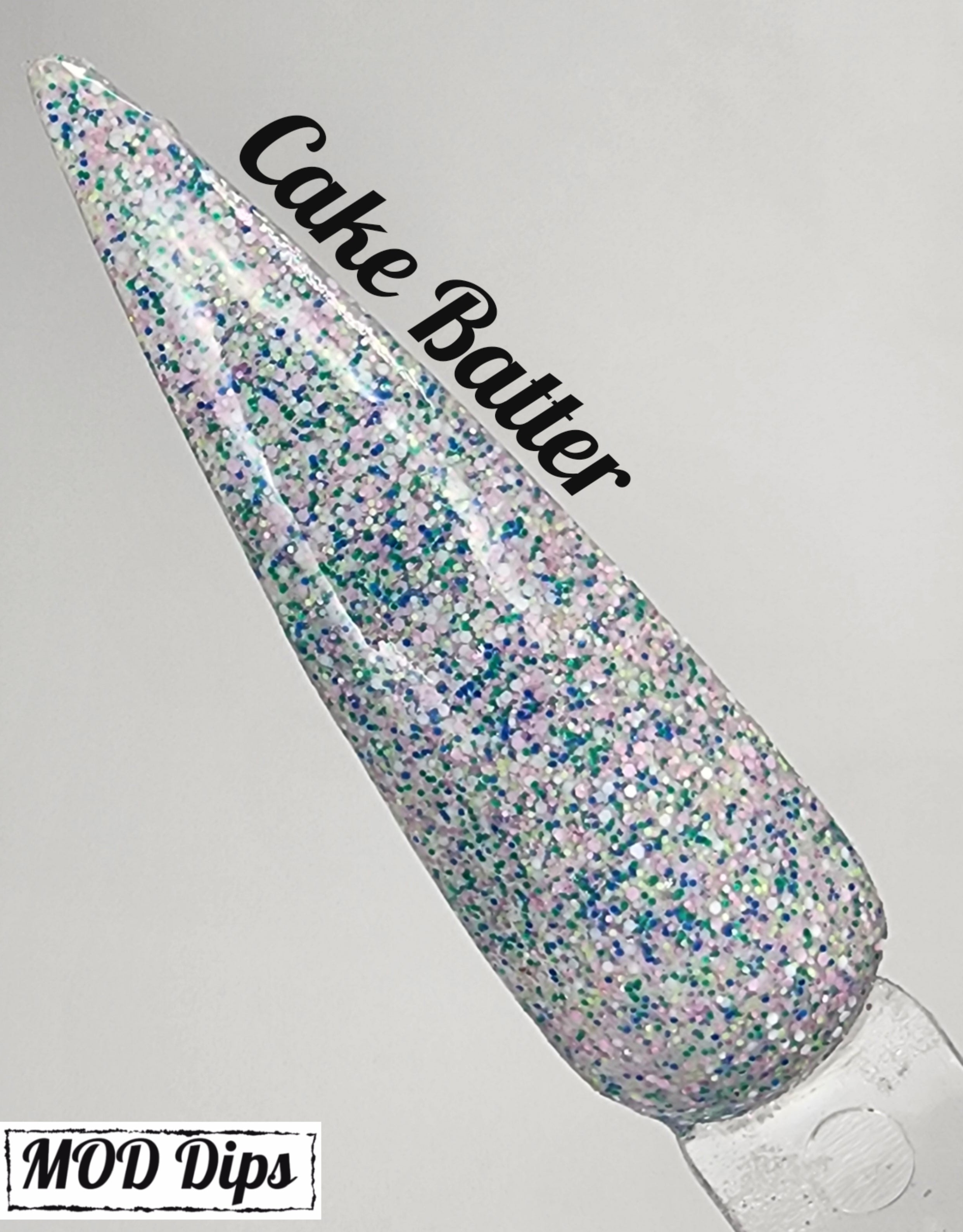 Cake Batter – MOD Dips and Glitter Collection