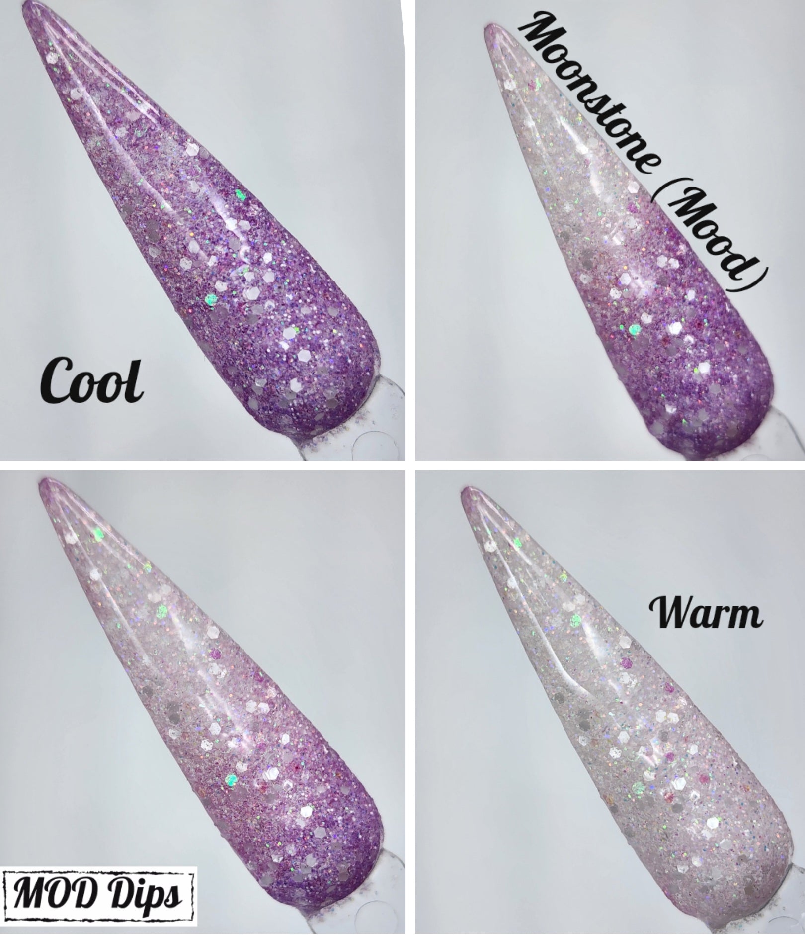Moonstone (Mood) – MOD Dips and Glitter Collection