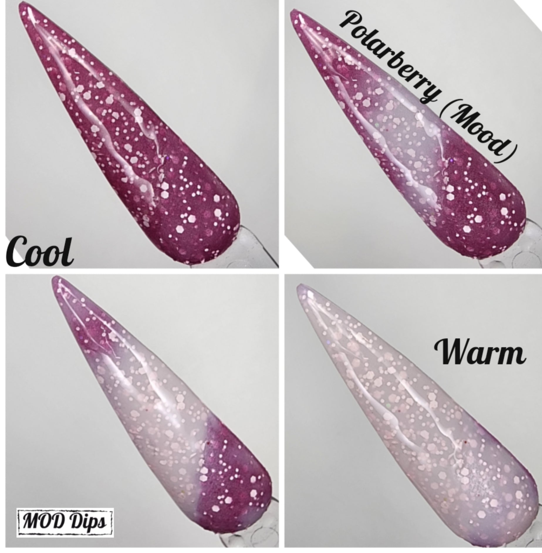 Polarberry (Mood) – MOD Dips and Glitter Collection