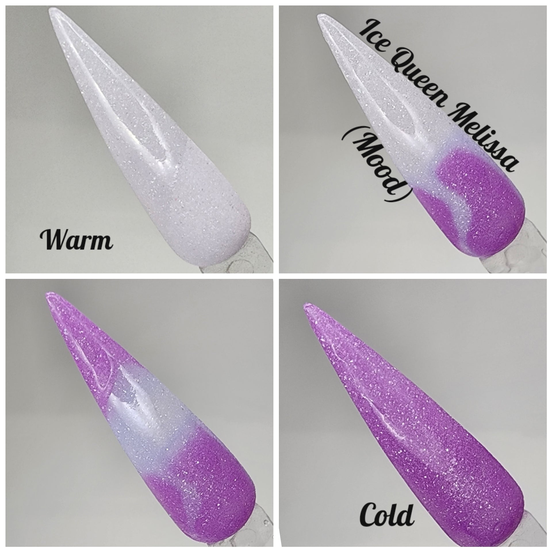 Ice Queen Melissa (Mood) – MOD Dips and Glitter Collection