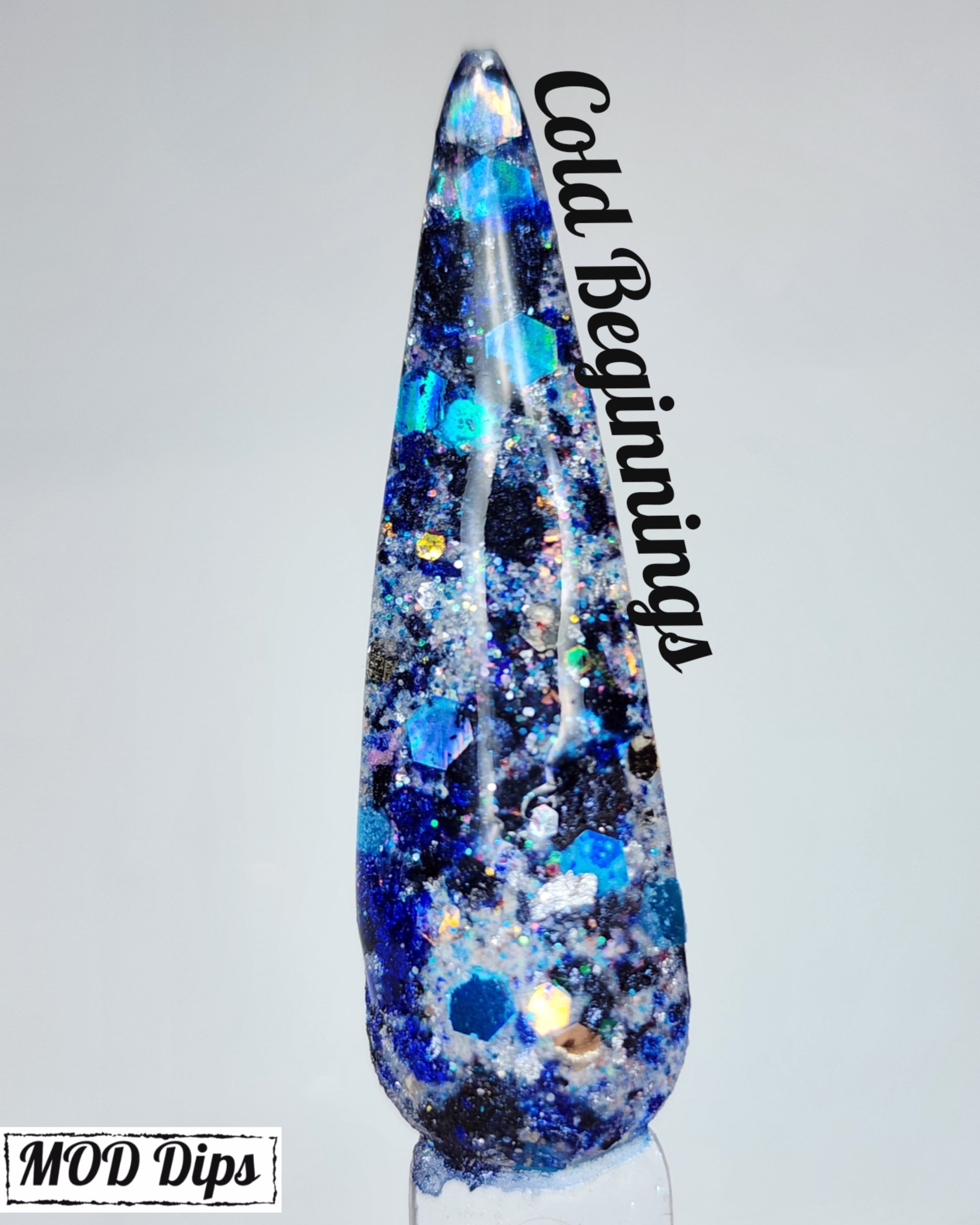 Cold Beginnings – MOD Dips and Glitter Collection