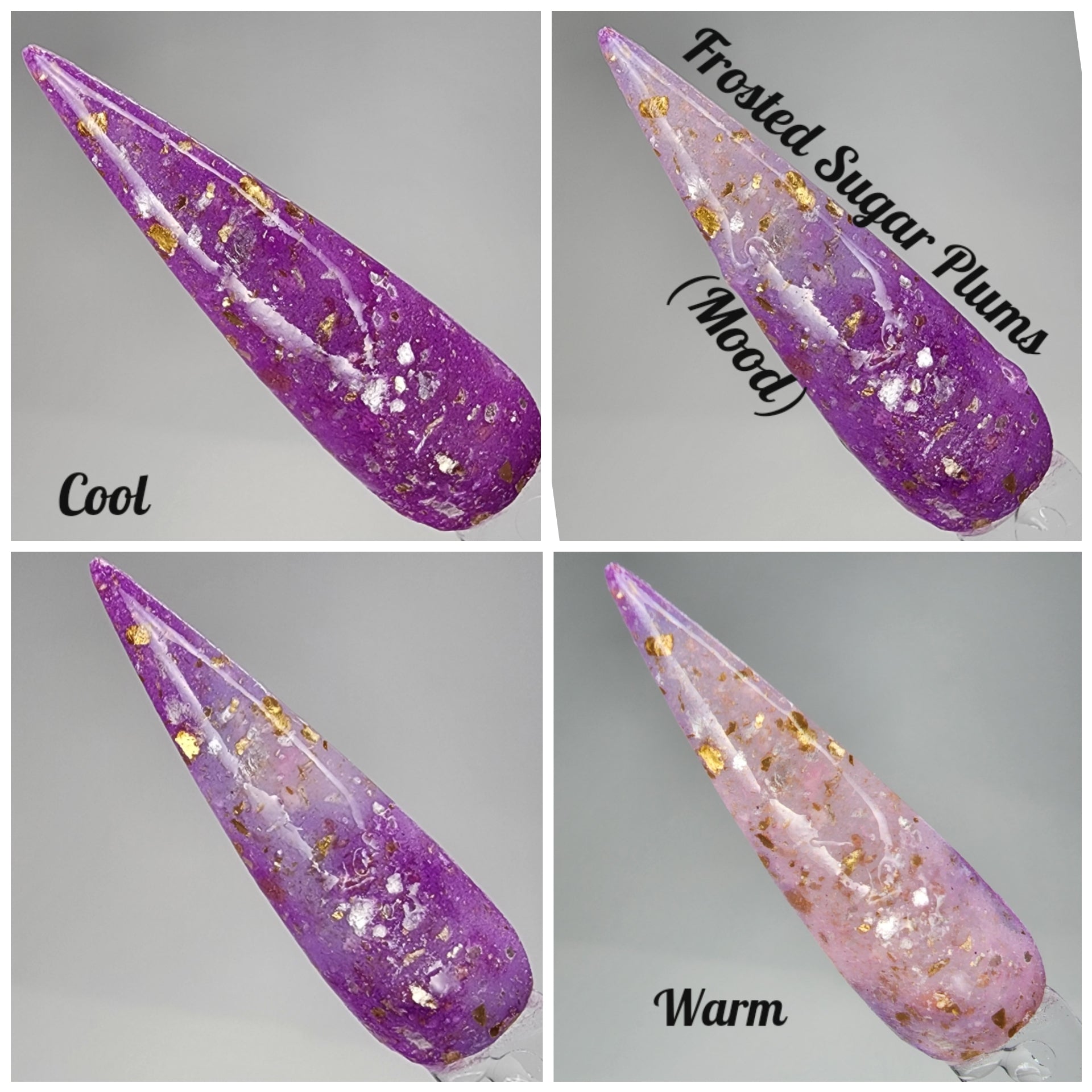 Frosted Sugar Plums (Mood) – MOD Dips and Glitter Collection