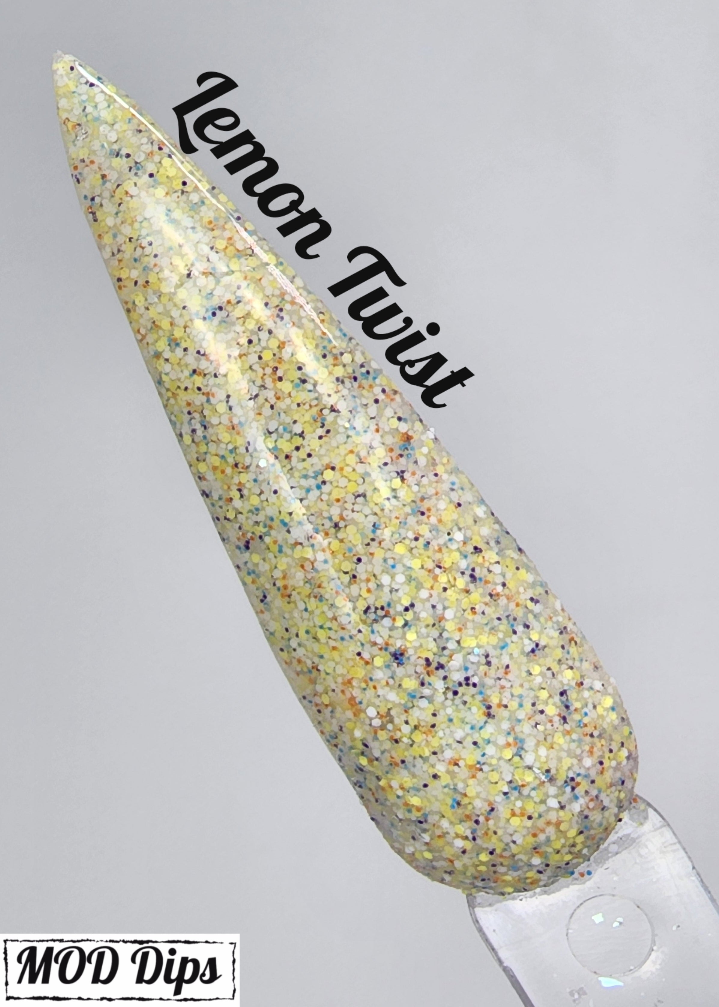 Lemon Twist – MOD Dips and Glitter Collection