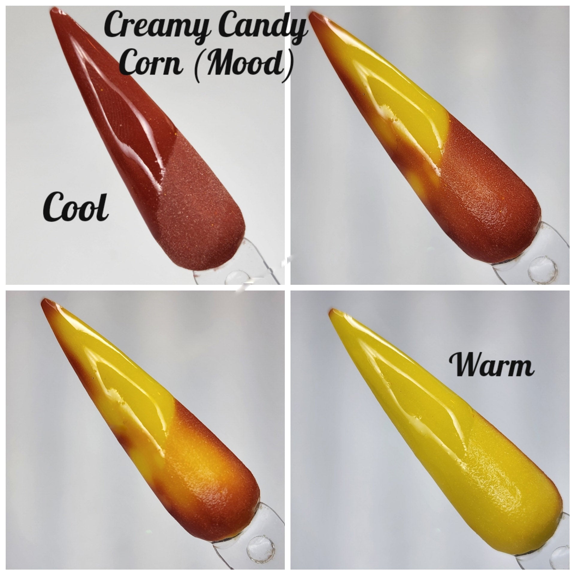 Creamy Candy Corn (Mood) – MOD Dips and Glitter Collection