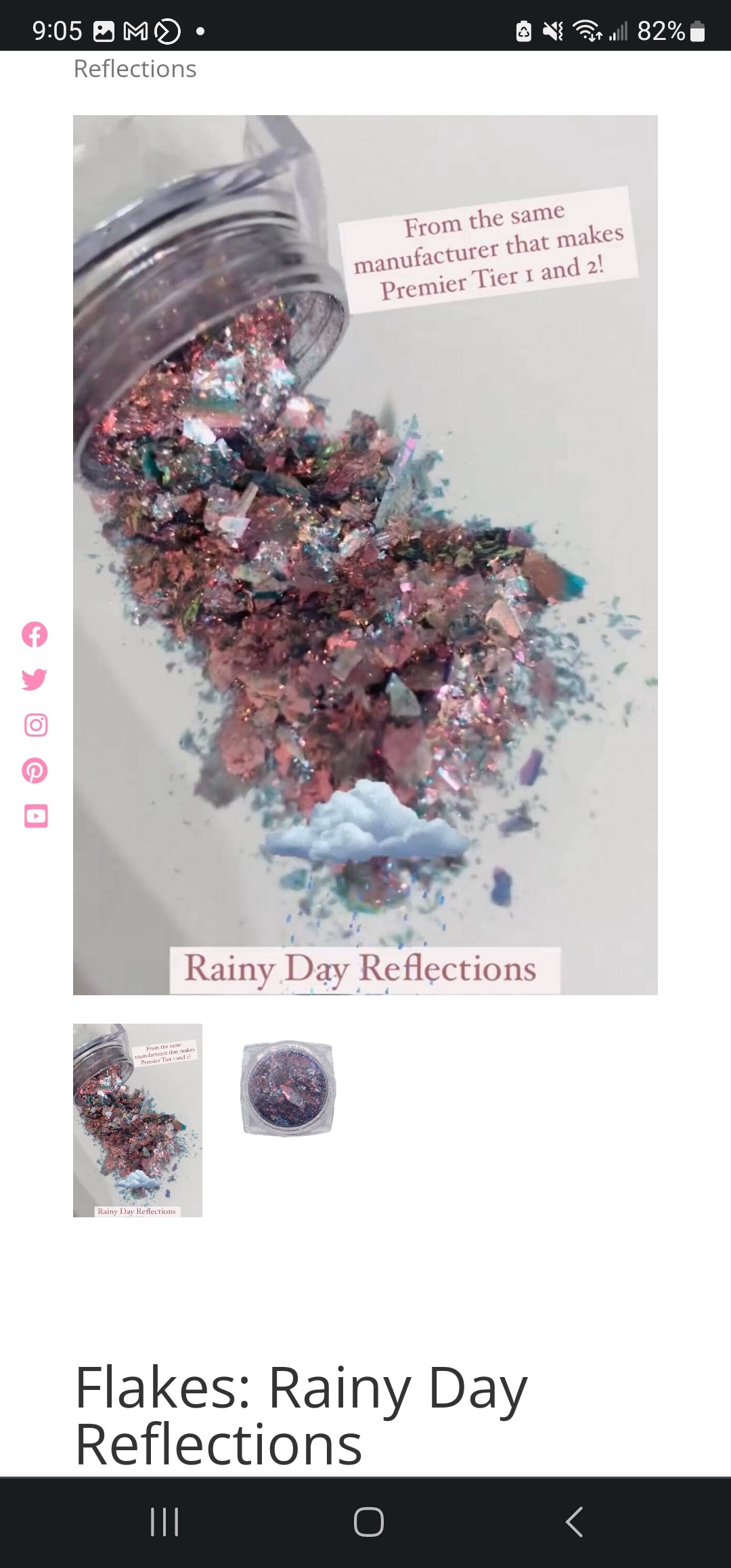 Rainy Day Reflections - Sparkle – MOD Dips and Glitter Collection